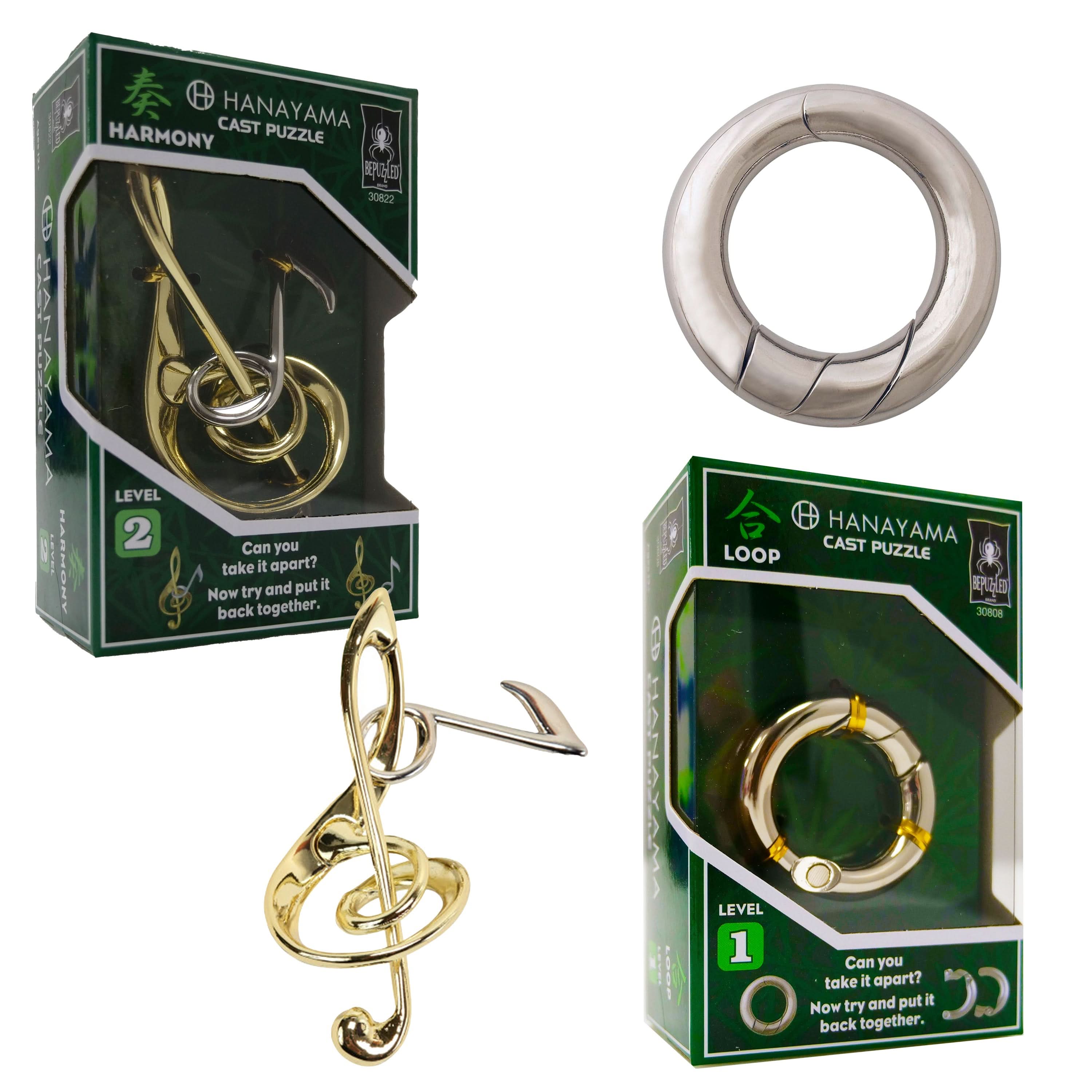Hanayama Cast Puzzles - Loop and Harmony Bundle – Shop EZ USA